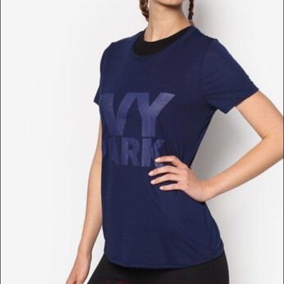 IVY PARK | Tops | Rlivypark Logo Crew Tee Navy Logo | Poshmark